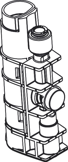 Shut-off valves: Shut-off unit for kitchen mixer with FilterSystem 210 ...