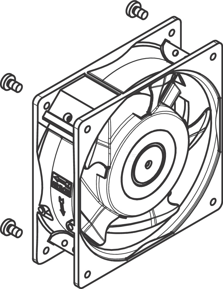 hansgrohe Spare parts: Set of fan, Item No. 94543000