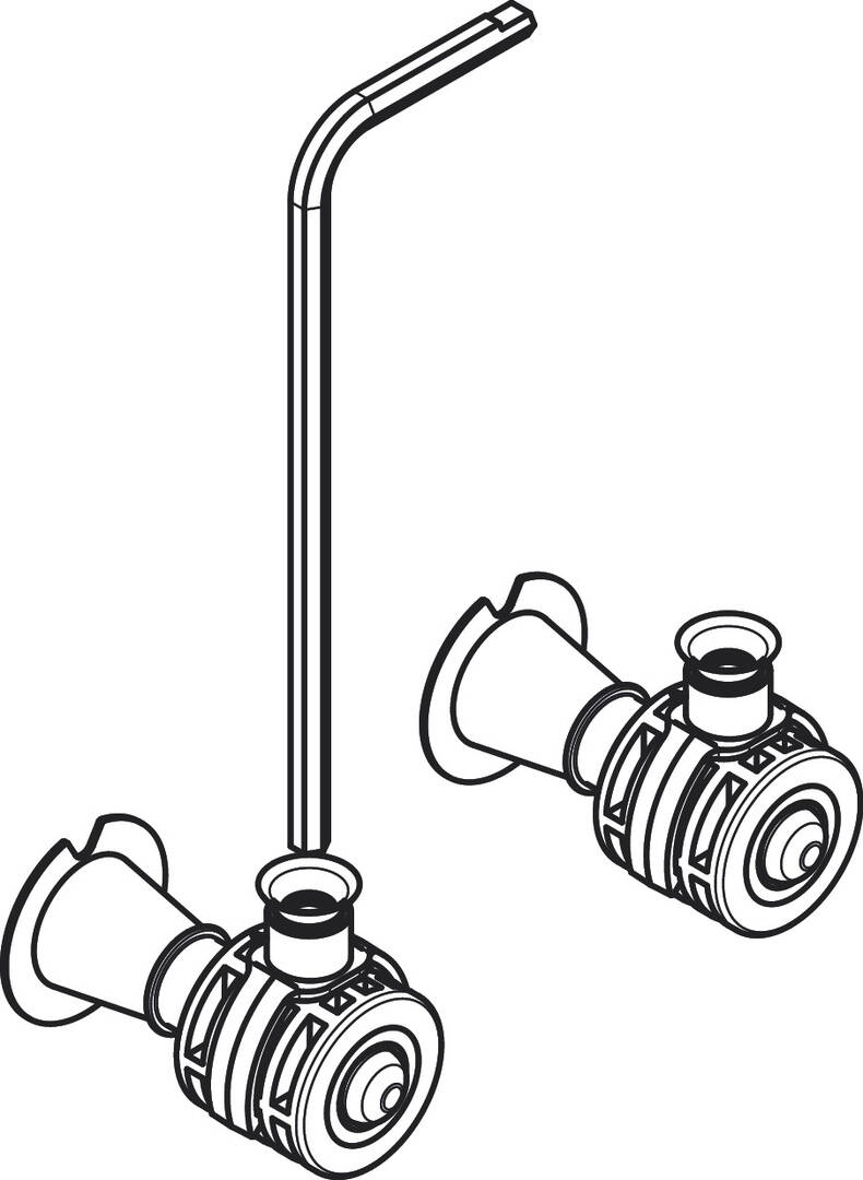 hansgrohe Accessories: Fixation set for WC, Item No. 94783000