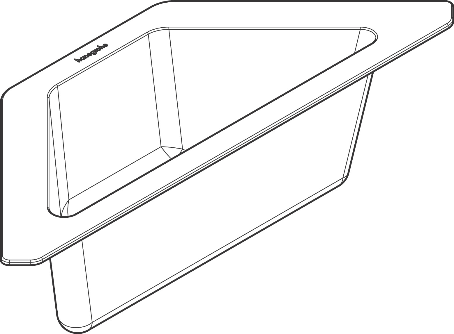 Hansgrohe F27 Kulmakori Tuotenro 40973000