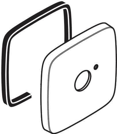 hansgrohe Ersatzteile: Escutcheon 79/79mm for bath spout , Art.-Nr ...