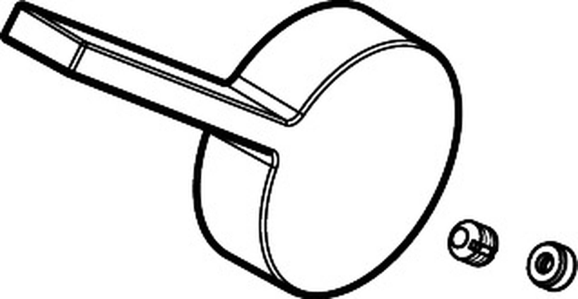 hansgrohe Spare parts: Handle for basin mixer, Item No. 94997000
