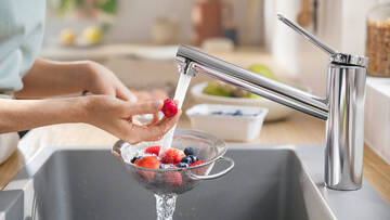 hansgrohe Kitchen mixers: Cento, Single lever kitchen mixer XXL, Semi ...