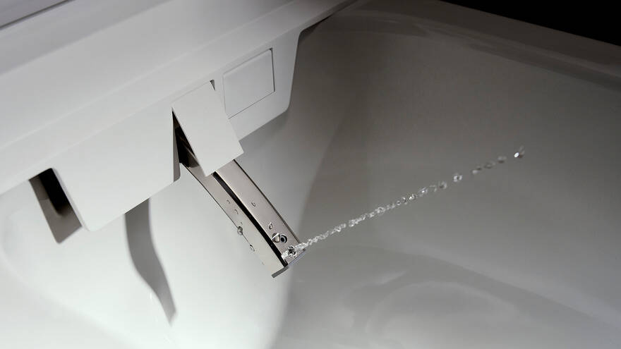 汉斯格雅 智能一体坐便器: 纯境 Element S, 智能一体坐便器（豪华版）305mm, 货号 22452007