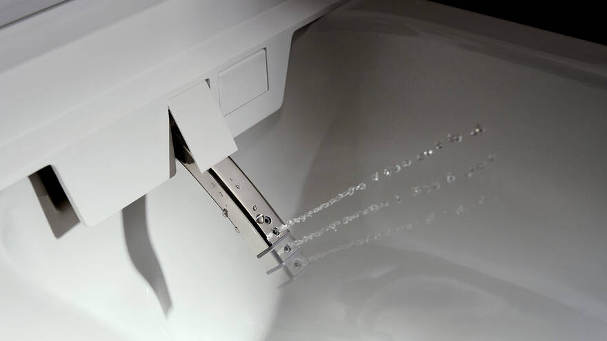 汉斯格雅 智能一体坐便器: 纯境 Element S, 智能一体坐便器（豪华版）305mm, 货号 22452007