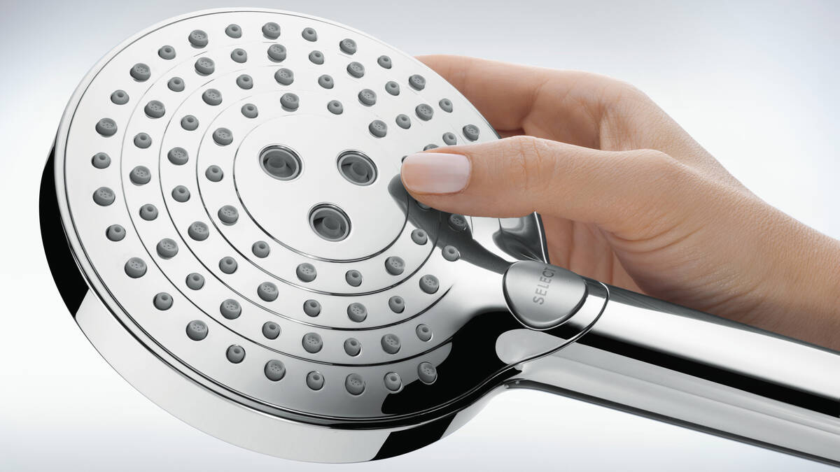 Hansgrohe Shower Set Combination Croma Select E Shower System With