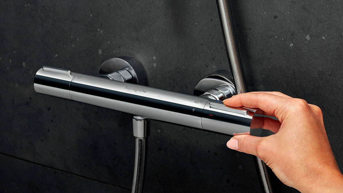 RainSelect Shower mixers: 2 functions, Chrome, Item No. 15355000