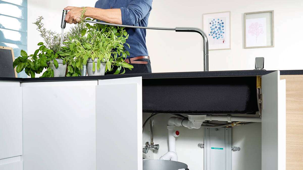 hansgrohe Eviye bataryaları: Talis M51, Tek kollu eviye bataryası 200 ...