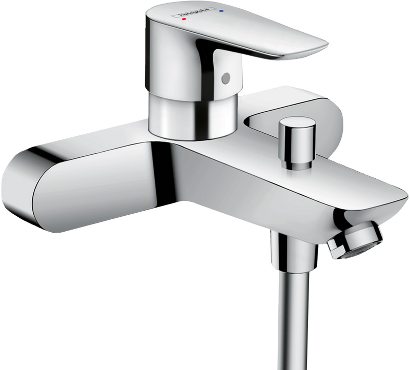 Talis E Bath mixers: 2 functions, Chrome, Item No. 71741000 | hansgrohe INT