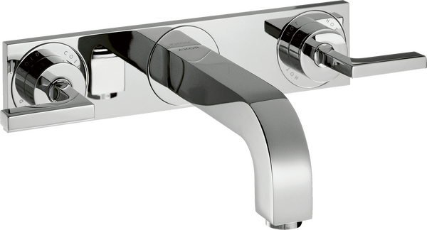 AXOR Washbasin mixers: AXOR Citterio, 3-hole basin mixer for concealed ...