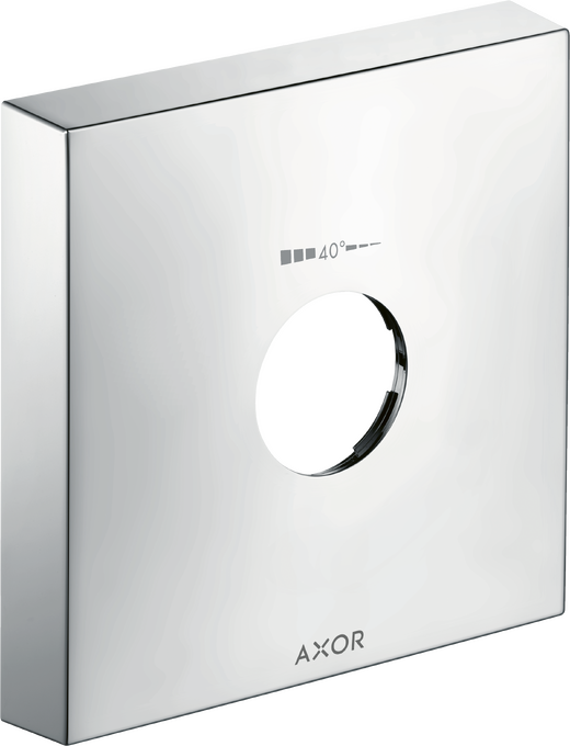 AXOR Extensions: Extension element square 1-hole arrow, Item No. 14966250