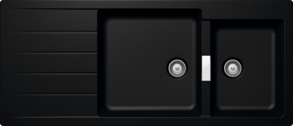 雅生 水槽: AXOR made by Schock, 台上盆 Greenwich N-100 CD，带自动下水套件, 货号 43038100