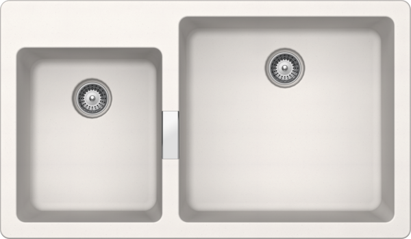 雅生 水槽: AXOR made by Schock, 台下盆 Signus N-100 XLY CD，带自动下水套件, 货号 ...