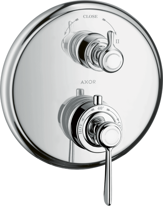 AXOR Montreux Shower mixers: two-handle, 2 functions, Chrome, Item No ...