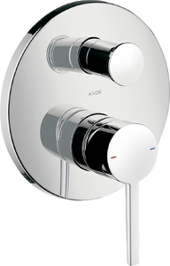 AXOR Montreux Bath mixers: designed to run 2 outlets, Chrome, Item No ...