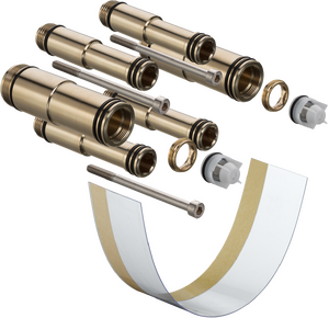 AXOR One Shower mixers: designed to run multiple outlets, chrome, Item ...