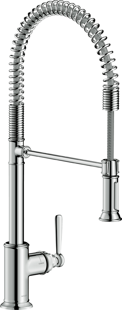 AXOR Kitchen mixers: AXOR Montreux, Single lever kitchen mixer 210 Semi ...