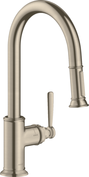 AXOR Kitchen mixers: AXOR Montreux, Single lever kitchen mixer 180 with ...