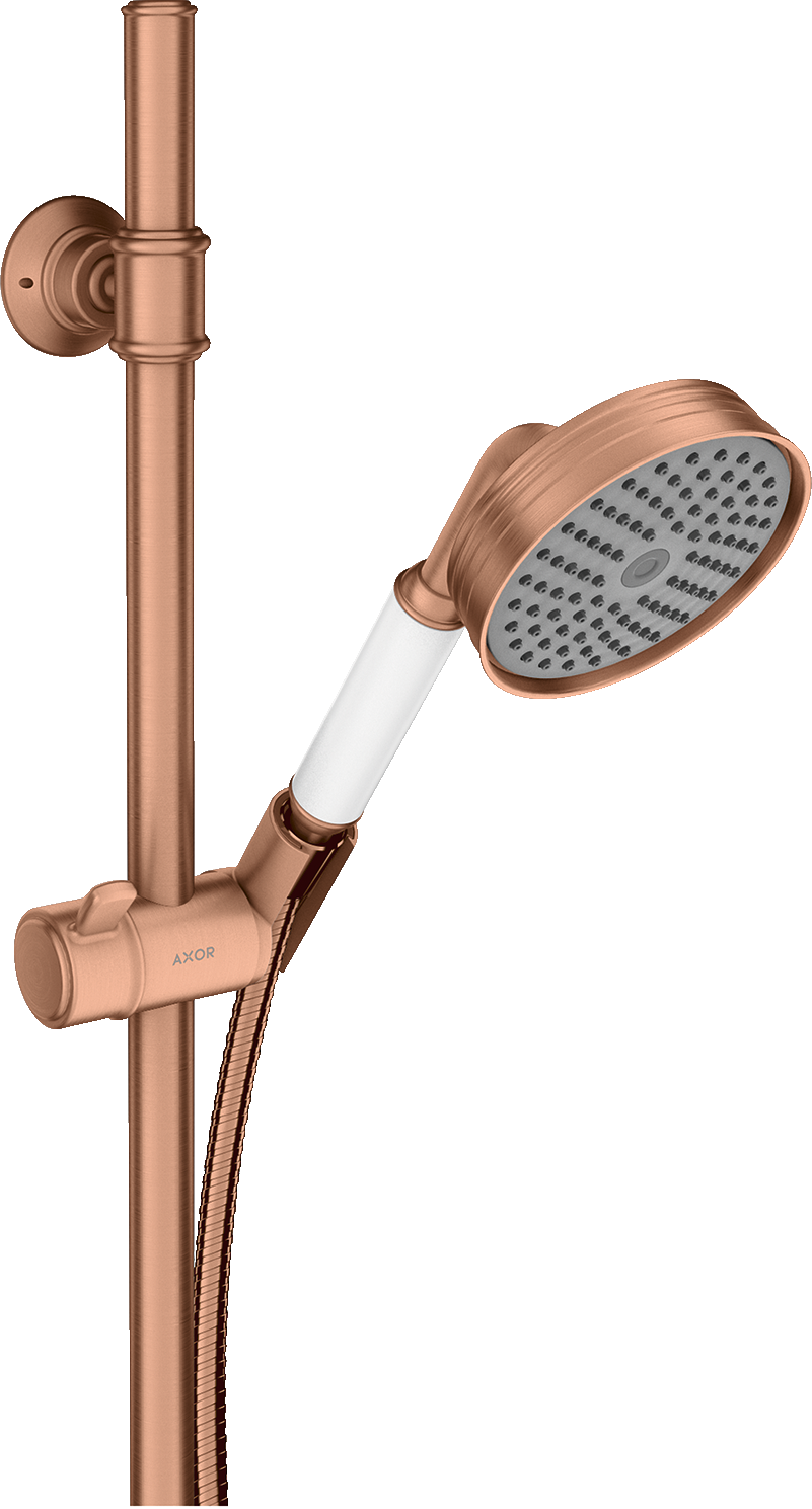 AXOR Wall bar sets: AXOR Montreux, Shower set 0.90 m with hand shower ...