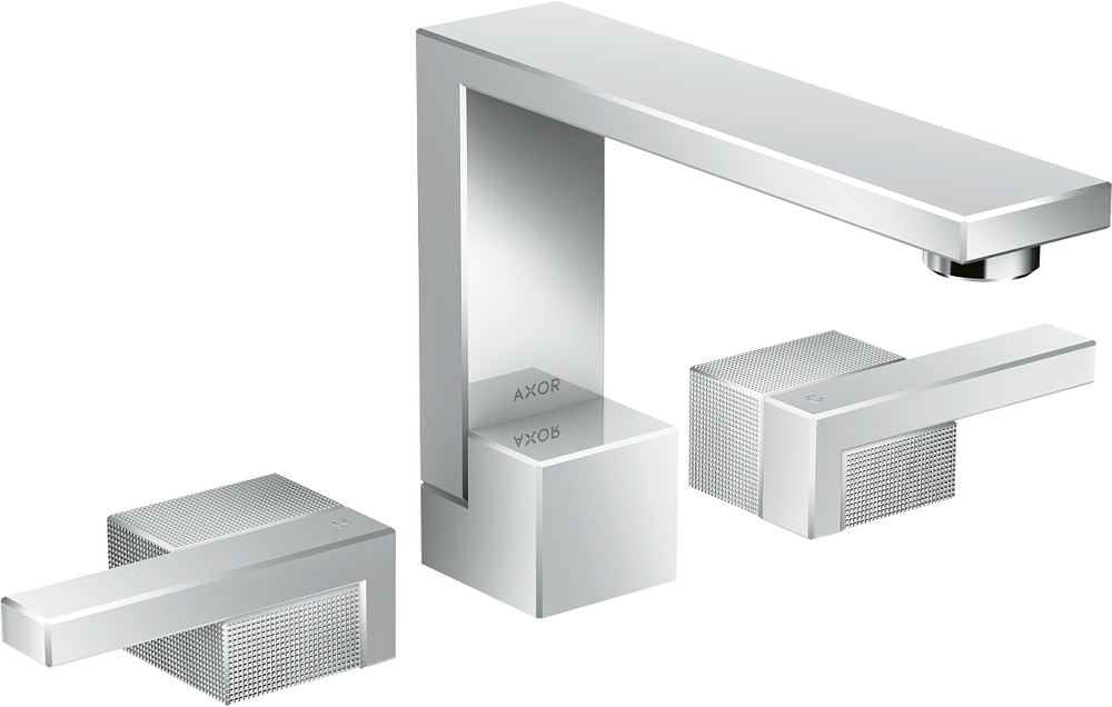AXOR Sink mixers: AXOR Edge, Widespread Faucet 130 - Diamond Cut, 1.2 ...