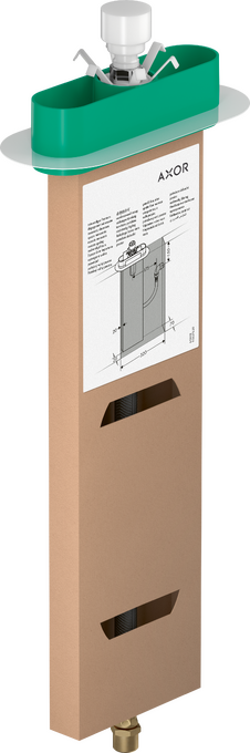 AXOR Concealed Basic set bath/shower mixers: sBox, Rim and tile mounted ...