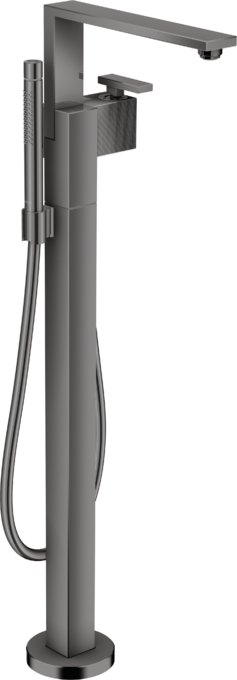 AXOR Edge Bath mixers: 2 functions, Polished Black Chrome, Item No ...