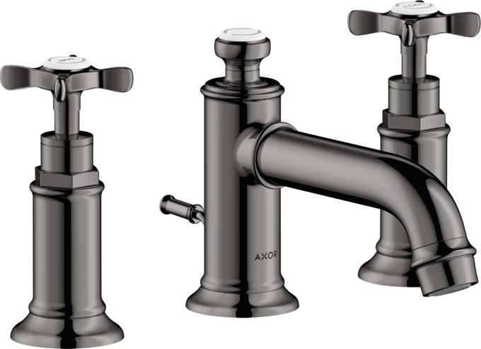 AXOR Washbasin mixers: AXOR Montreux, 3-hole basin mixer 30 with cross ...