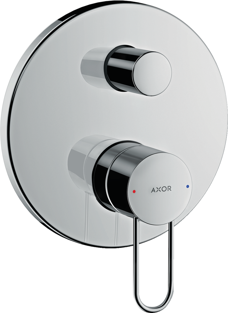 AXOR Uno Bath mixers: 2 functions, Polished Chrome, Item No. 38428020