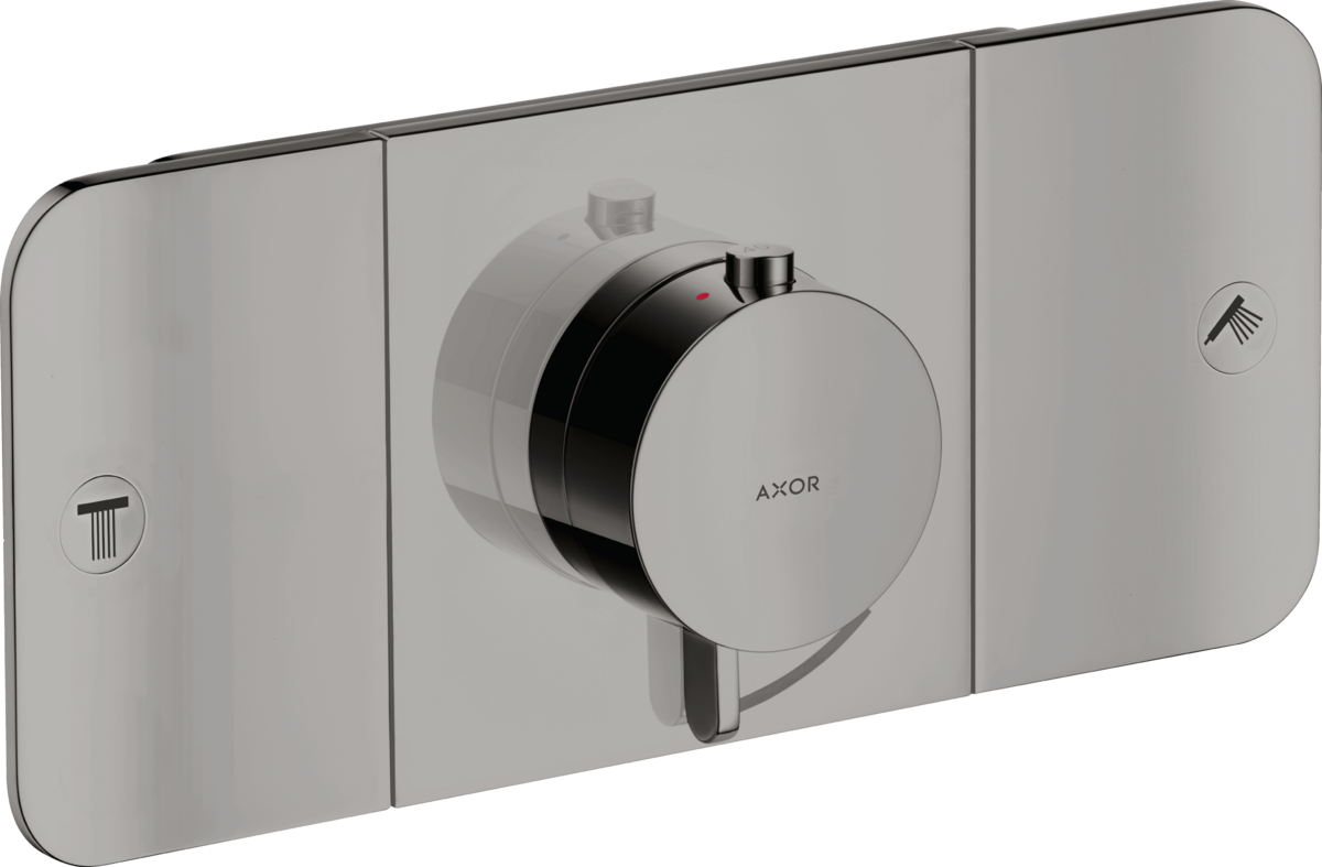 AXOR One Shower mixers: 2 functions and 1 additional outlet, Polished ...