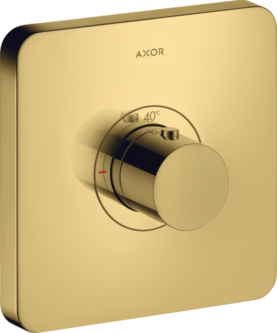 AXOR ShowerSelect Shower mixers: 1 function, Polished Gold Optic, Item ...