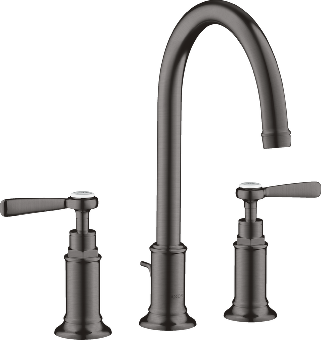 AXOR Washbasin mixers: AXOR Montreux, 3-hole basin mixer 180 with lever ...