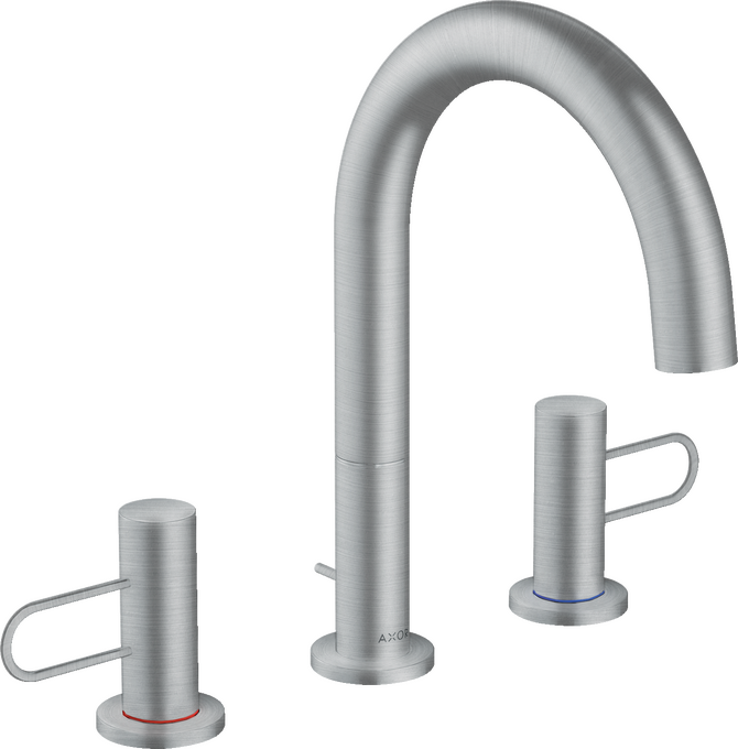 AXOR Washbasin mixers: AXOR Uno, 3-hole basin mixer 160 with loop ...