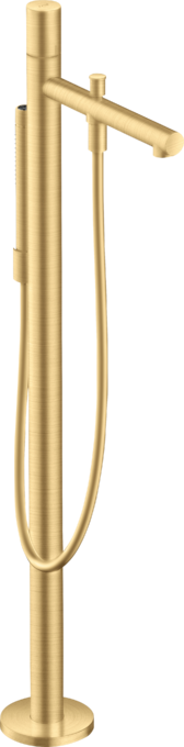 AXOR Uno Bath mixers: 2 functions, Brushed Gold Optic, Item No. 45416250