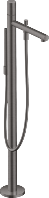 AXOR Uno Bath mixers: 2 functions, Brushed Black Chrome, Item No. 45416340