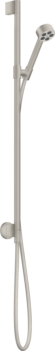 AXOR Wall bar sets: AXOR One, Shower set 75 1jet EcoSmart with wall ...