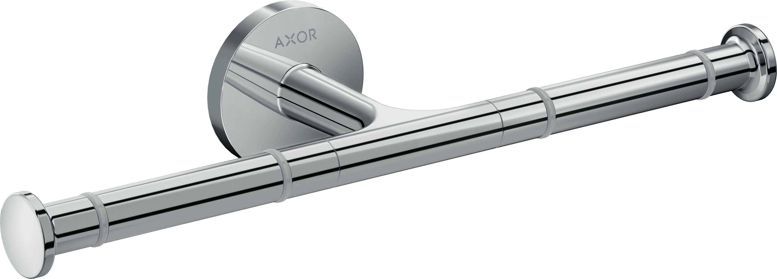 AXOR Accessories: AXOR Universal Circular, Toilet paper holder double, Item No. 42857000