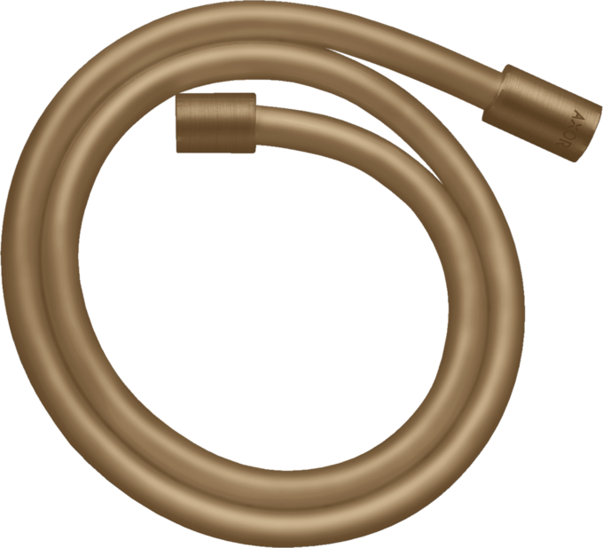 AXOR Shower hoses: AXOR Starck, Metal effect shower hose 1.60 m with ...