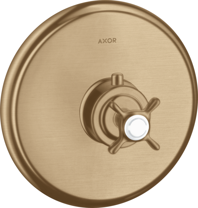 AXOR Montreux Shower mixers: 1 function, Brushed Bronze, Item No. 16815140