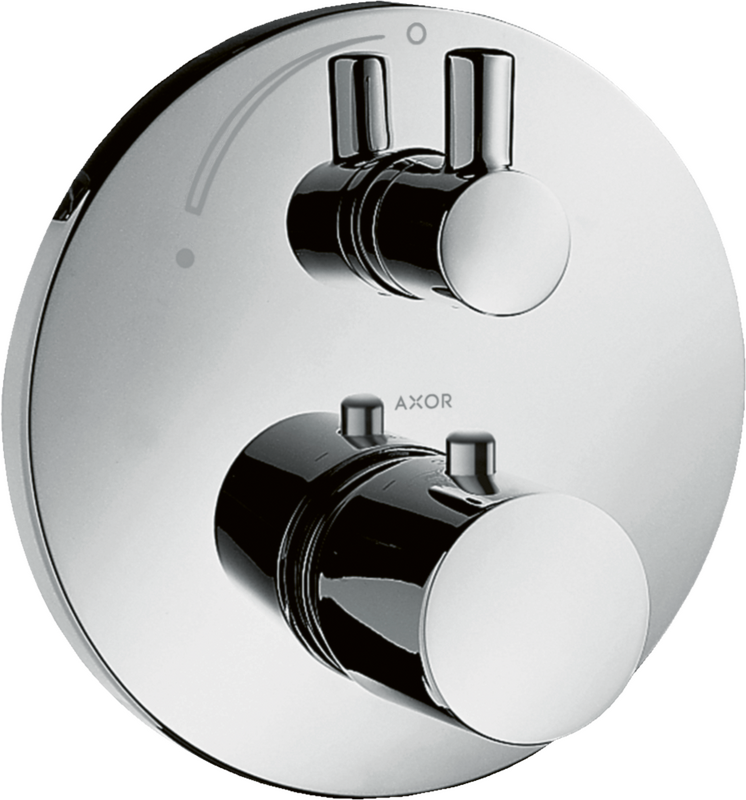 AXOR Uno Shower mixers: 1 function, Chrome, Item No. 38700000