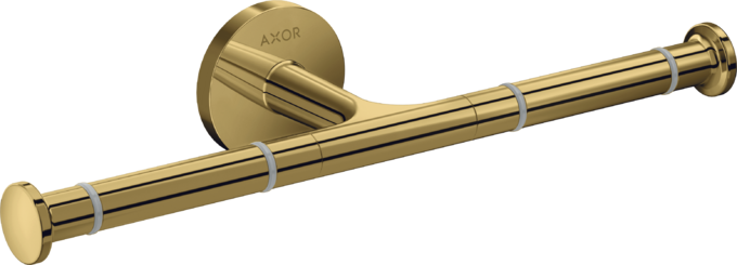 AXOR Accessories: AXOR Universal Circular, Toilet paper holder double, Item No. 42857990