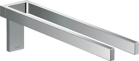 AXOR Accessories: AXOR Universal Rectangular, Towel holder twin-handle, Item No. 42622000