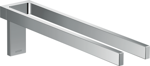 AXOR Accessories: AXOR Universal Rectangular, Towel holder twin-handle, Item No. 42622000