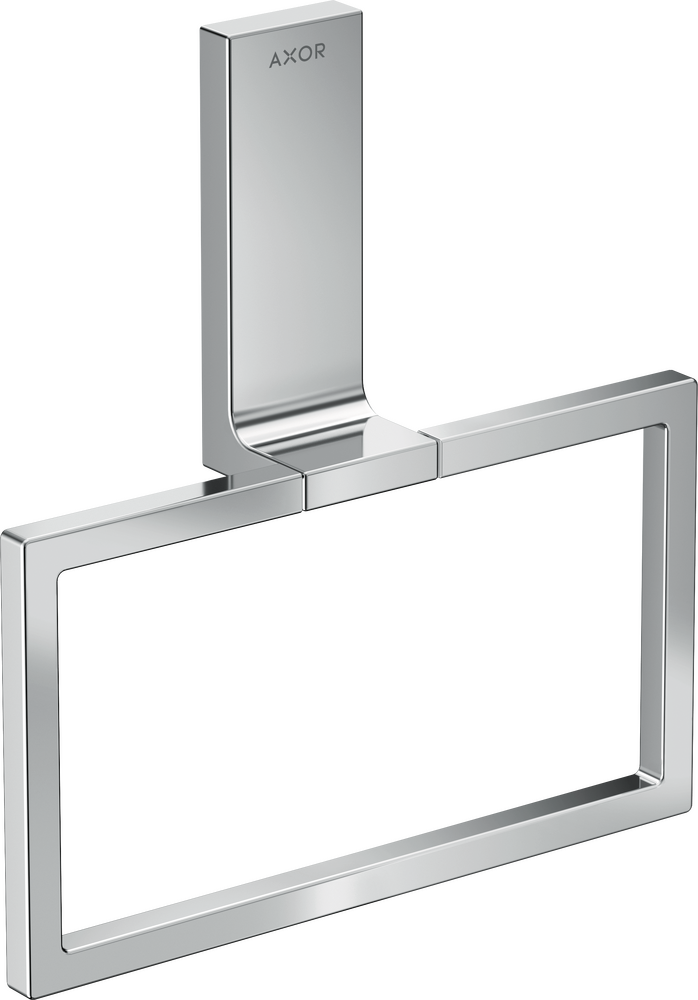 AXOR Accessories: AXOR Universal Rectangular, Towel ring, Item No. 42623000