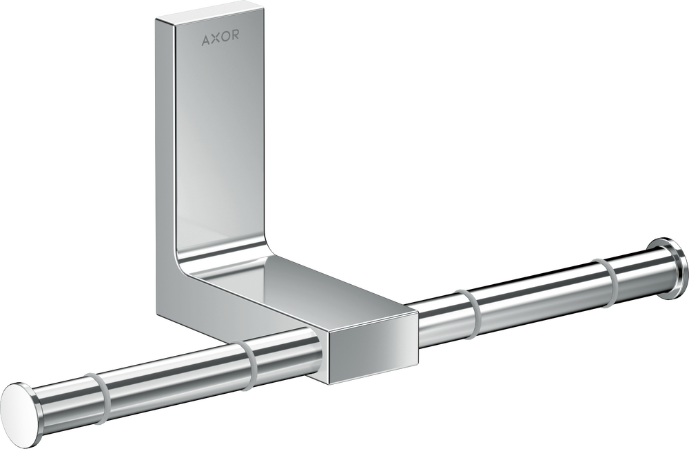 AXOR Accessories: AXOR Universal Rectangular, Toilet paper holder double, Item No. 42657000
