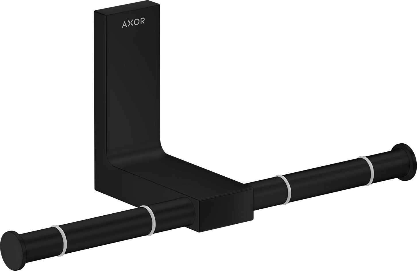 AXOR Accessories: AXOR Universal Rectangular, Toilet paper holder double, Item No. 42657670