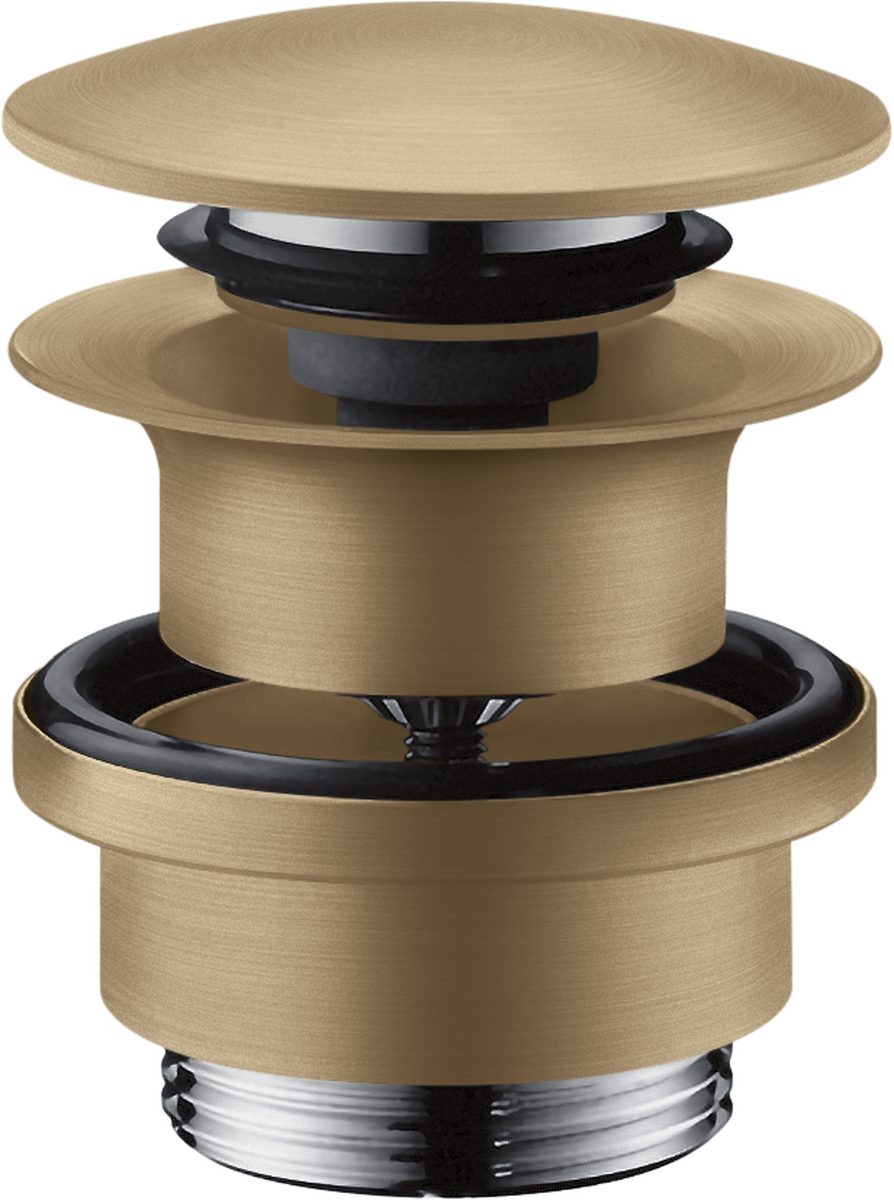 AXOR Waste systems washbasin: Waste set 1¼" push-open for basin and ...