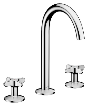 AXOR designmengkranen voor wastafel, douche en bad.