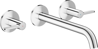 AXOR designmengkranen voor wastafel, douche en bad.
