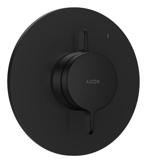AXOR One Shower mixers: 1 function, Matt Black, Item No. 48615670