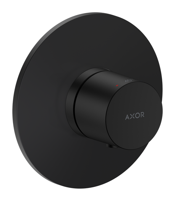 AXOR One Shower mixers: single lever, 1 function, Matt Black, Item No ...